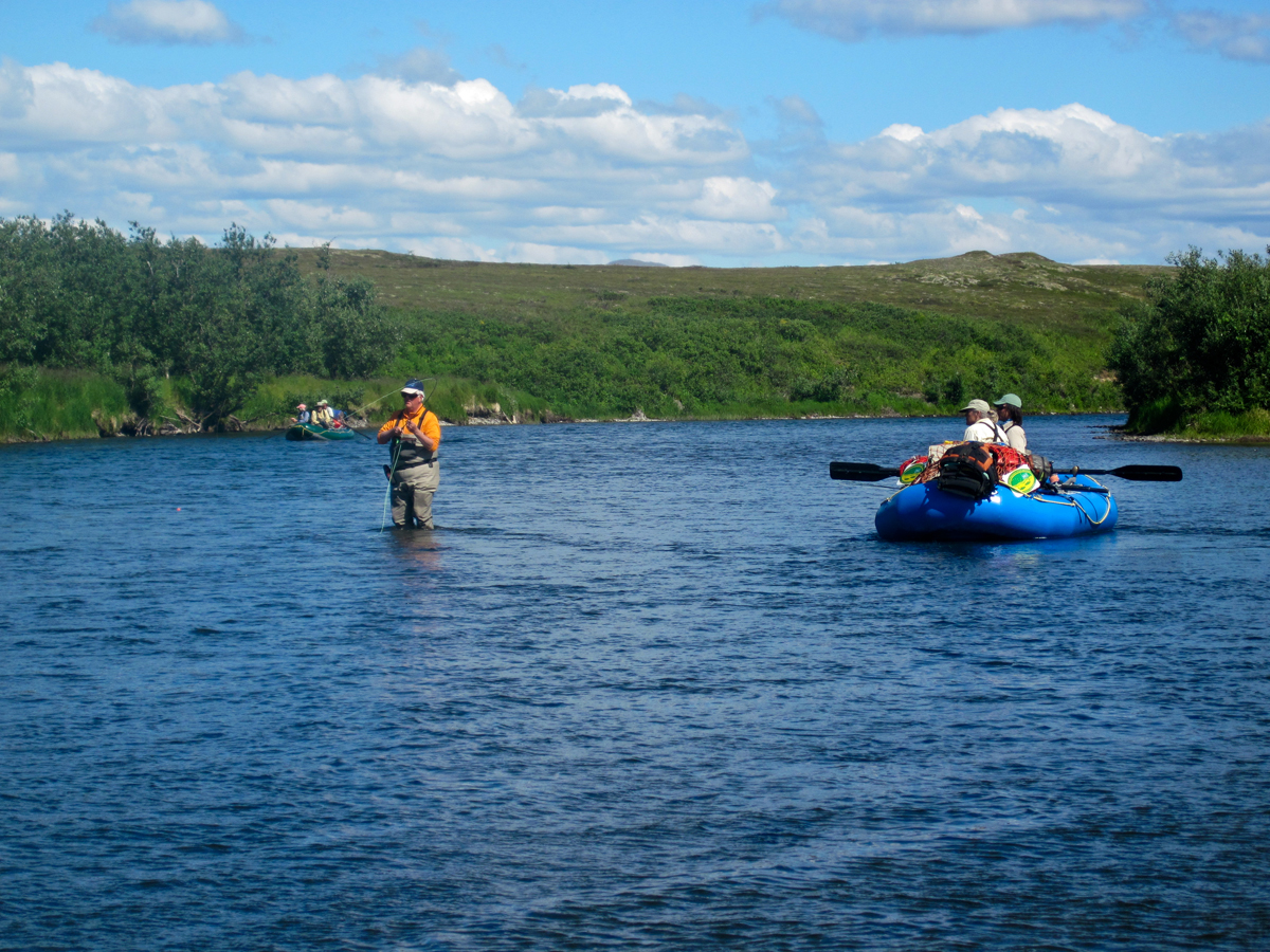 2012 Season - Returning Anglers N. Fork Goodnews - Wild River Fish